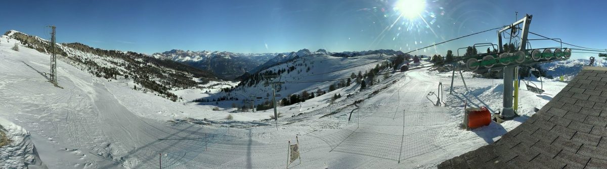 Webcam - Versant Ubaye - Station Montclar Les 2 Vallées