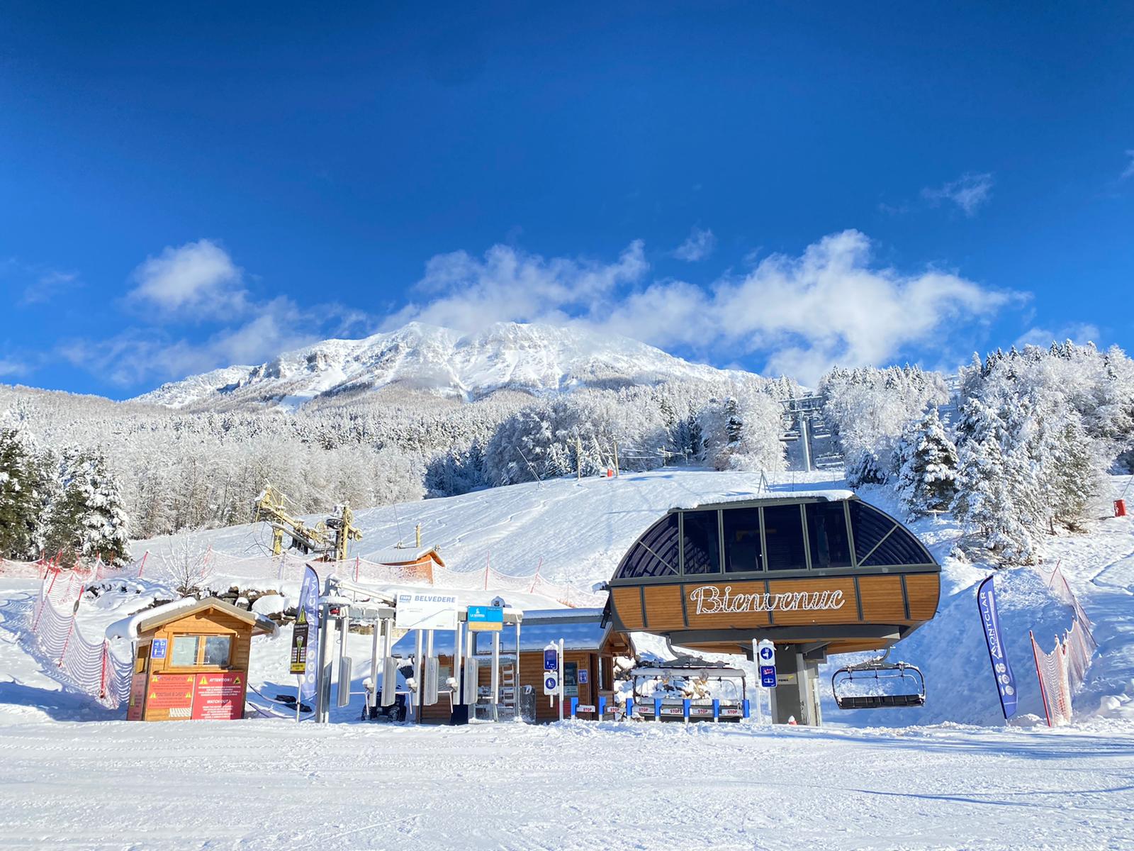 Ouverture domaine skiable - Station Montclar Les 2 Vallées